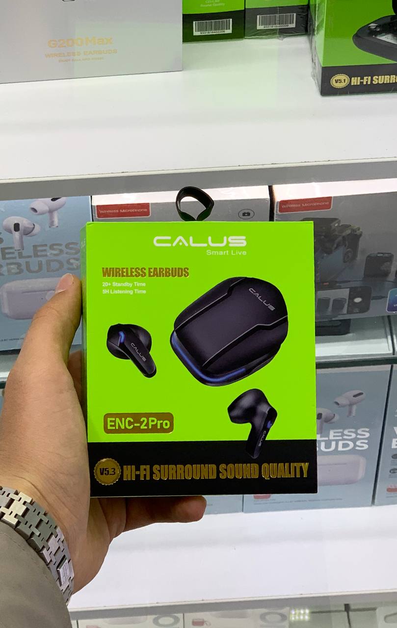 هندزفری بی سیم کالوس مدل ENC-2Pro ا CALUS ENC-2Pro Bluetooth Earbuds ...